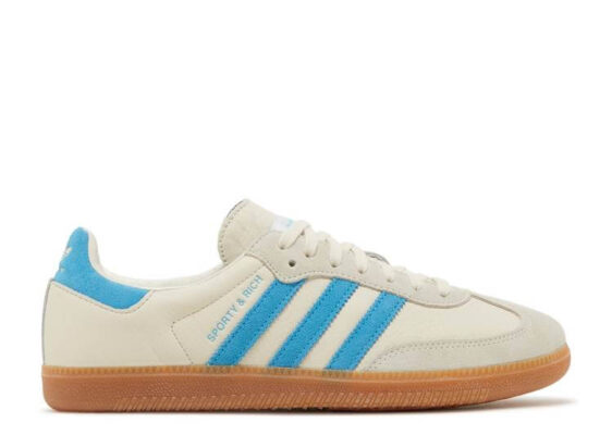 adidas Samba OG Sporty & Rich Cream Blue | IE7096 | Satın Al | sutore