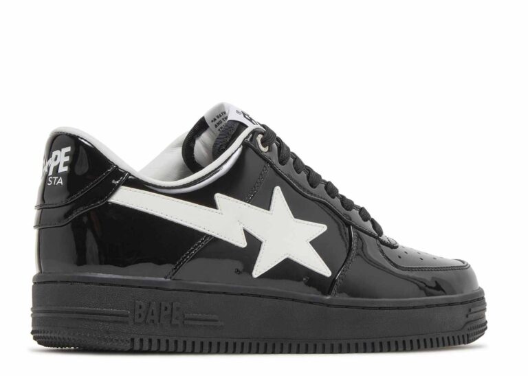 A Bathing Ape Bape Sta 2 Black Patent | 1K30191302-BLK | sutore