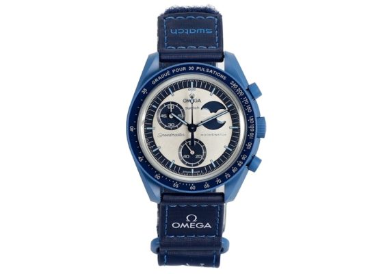 Swatch x Omega Bioceramic Moonswatch Mission to the Super Blue ...